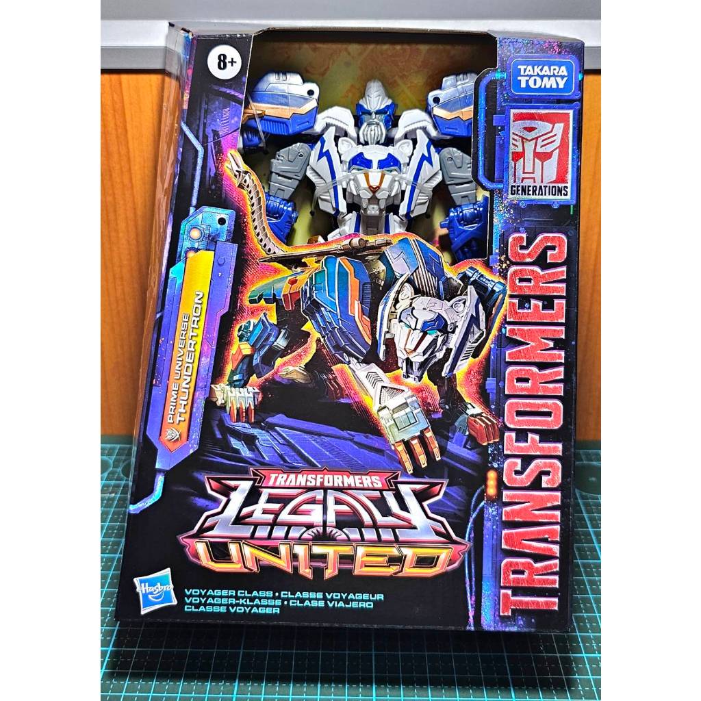 TF Legacy United Thundertron Prime Universe Transformers Voyager Class ...
