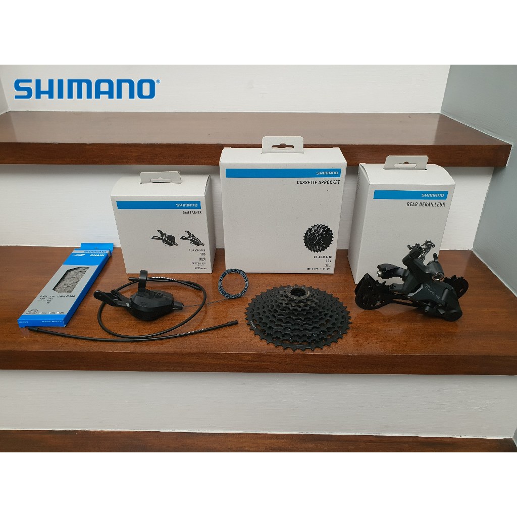 SHIMANO CUES 10 Speed Up Kit RD-U6020-SGS SL-U6000-10 CN-LG500 CS-LG300-10 11-39T | Shopee ...