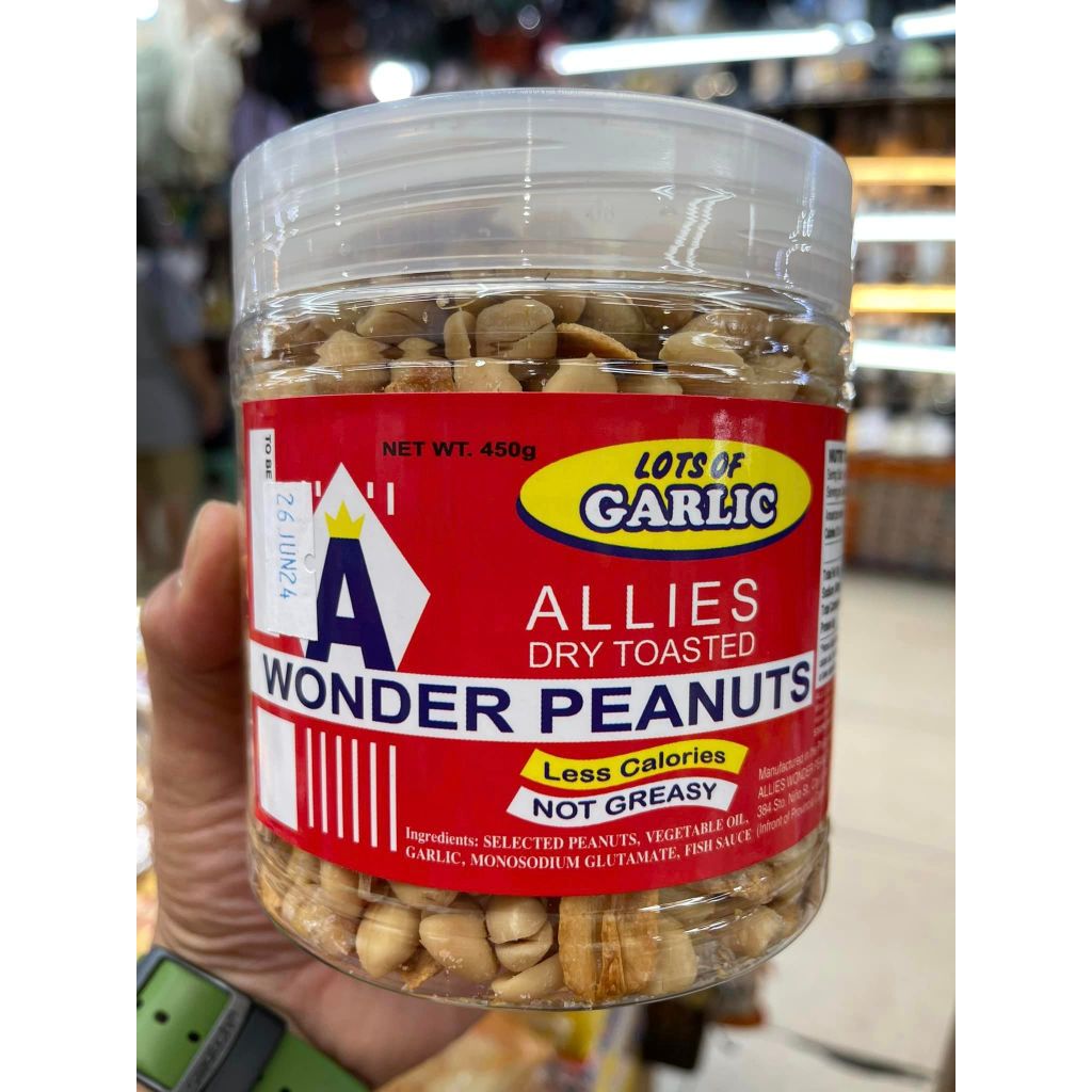 Allies Dry Toasted Wonder Peanuts | Shopee Philippines
