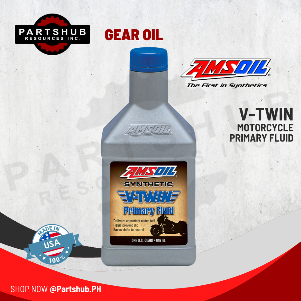 AMSOIL-0049 SYNTHETIC V-TWIN PRIMARY FLUID, 1 QUART | Shopee Philippines