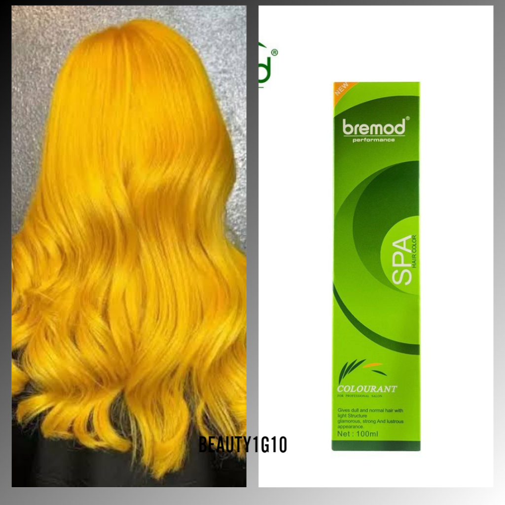 0.33 YELLOW BREMOD HAIR COLOR 100ML | Shopee Philippines