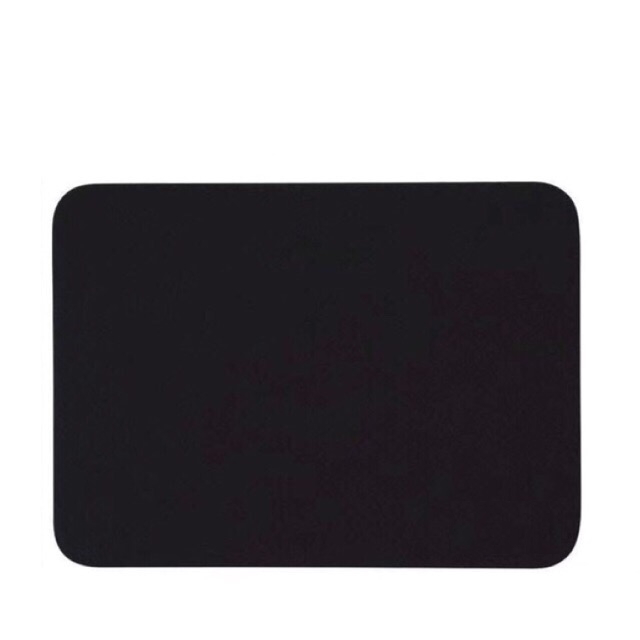 Plain Black Mouse Pad 22cm × 18cm Gaming Mouse Pad High Quality ...
