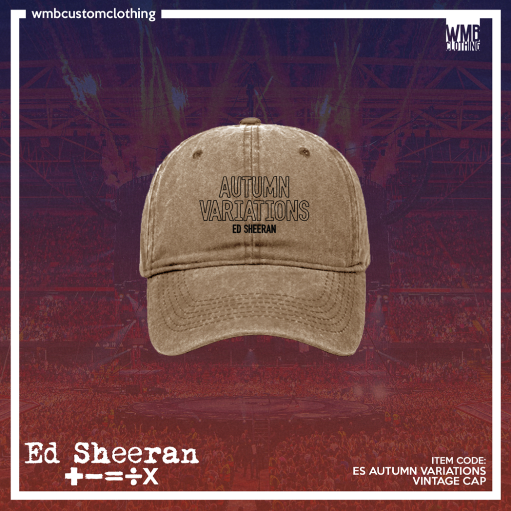 Ed Sheeran Mathematics Tour Cap & Bucket Hat by WMB Clothing | Shopee ...