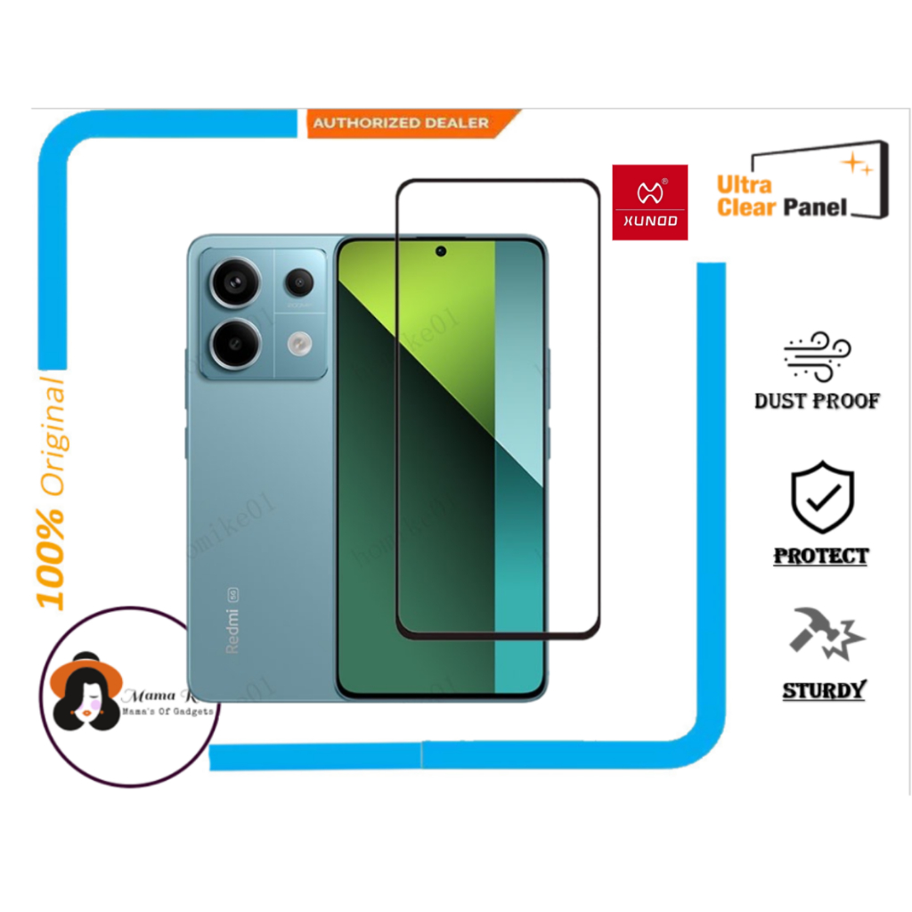REDMI NOTE 13 PRO 5G 4G / NOTE 13 4G XUNDD Axe Series Full Tempered ...