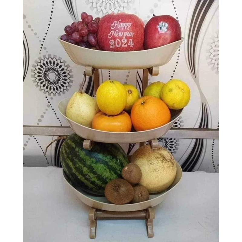 AESTHETIC 3 LAYER FRUIT STAND | Shopee Philippines