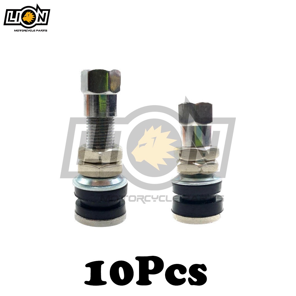 LION Motorcycle 10Pcs Pito Tubeless Tire Valve | Shopee Philippines