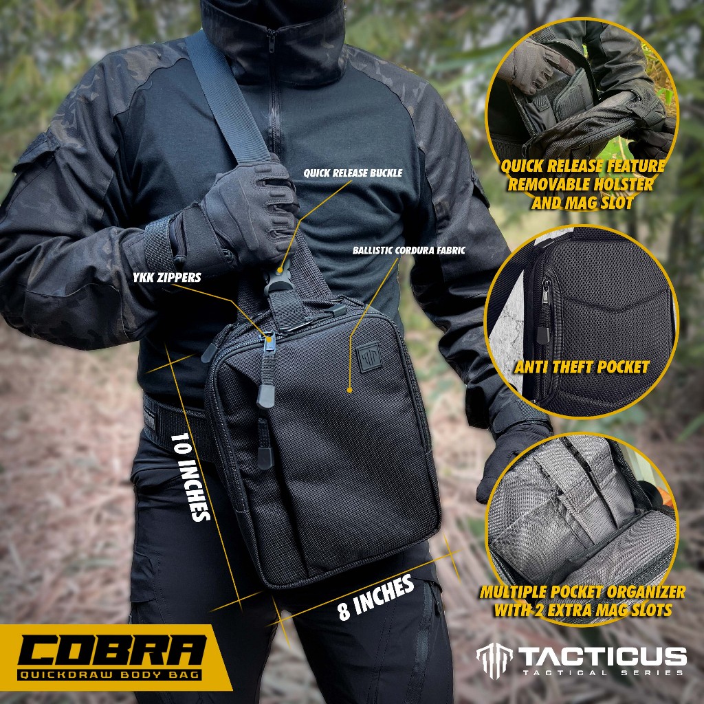 Tacticus COBRA Quickdraw Bag | Shopee Philippines