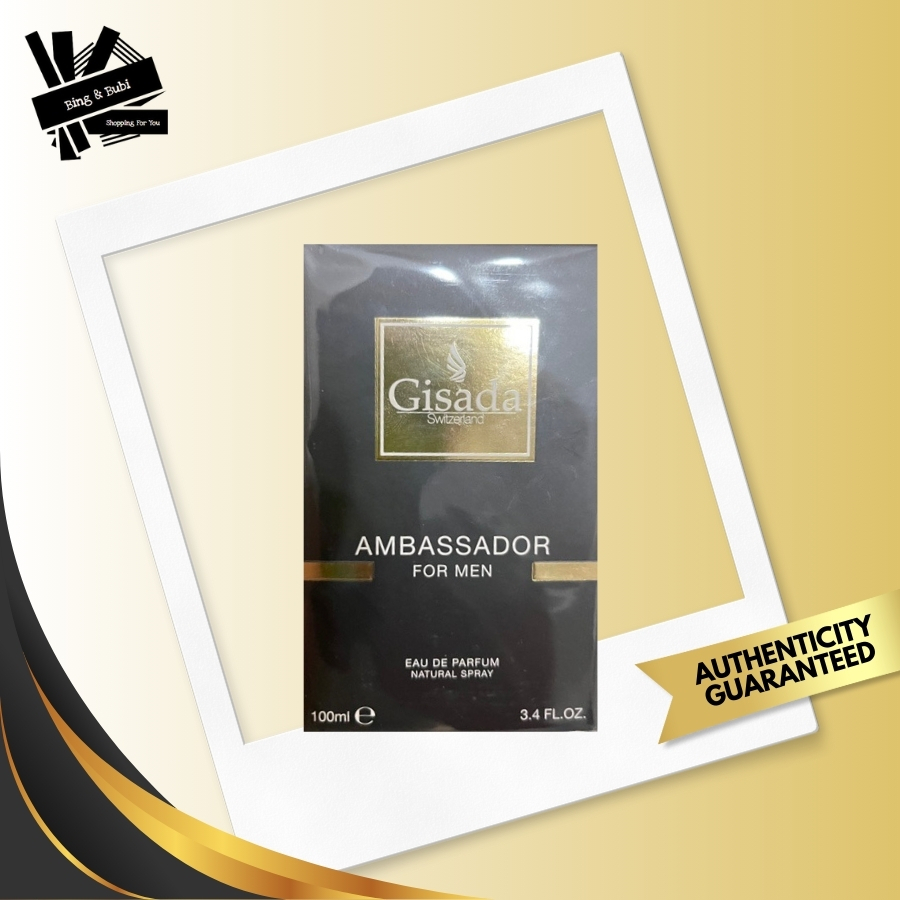 ORI Gisada Ambassador Pour Homme 100 ml | Shopee Philippines