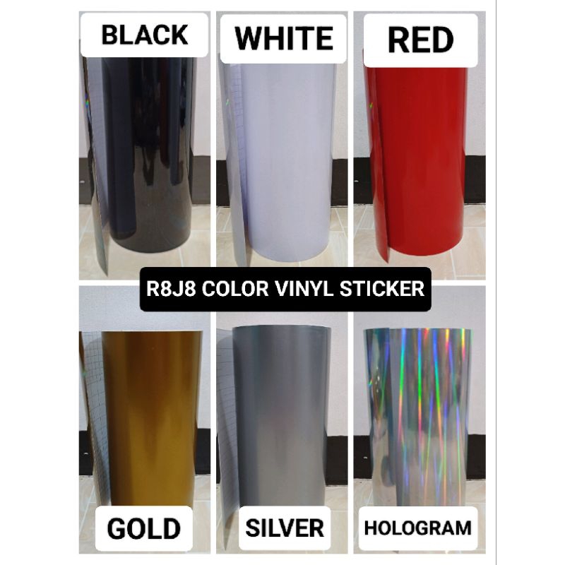 COLOR CUTTING VINYL STICKER (50M) | Shopee Philippines