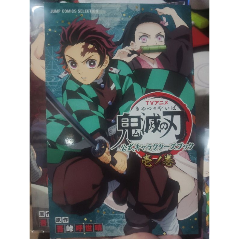 KIMETSU NO YAIBA DEMON SLAYER ANIMATION BOOKLET COLORED NEZUKO TANJIRO ...