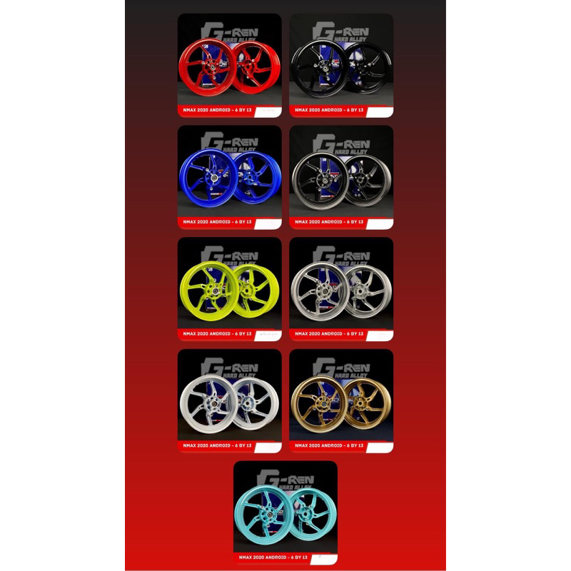 G-REN MAGS NMAX 2020 ANDROID-6 BY 13/14 | Shopee Philippines