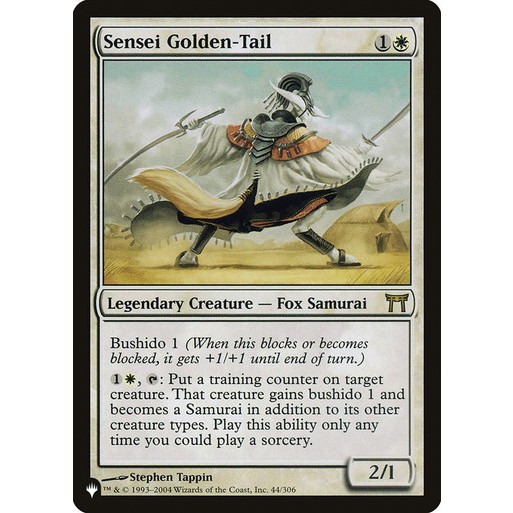 Sensei Golden-Tail - The List | Shopee Philippines