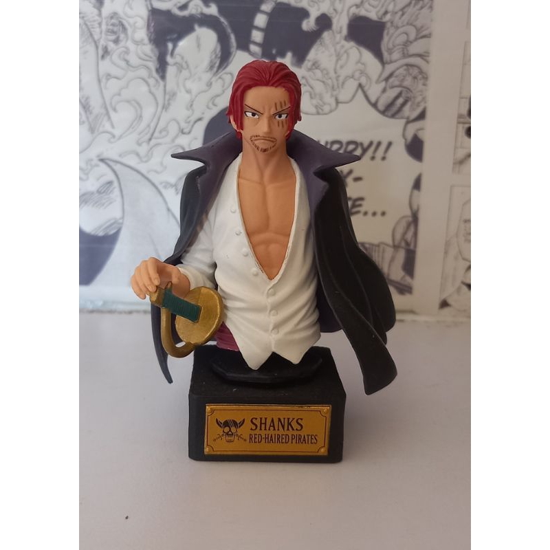 One Piece Mini HalfBust Shanks (Authentic) | Shopee Philippines