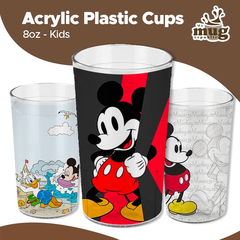 Blungees 8oz Baso Pambata Kids Cup Acrylic Frosted Plastic Cup ...