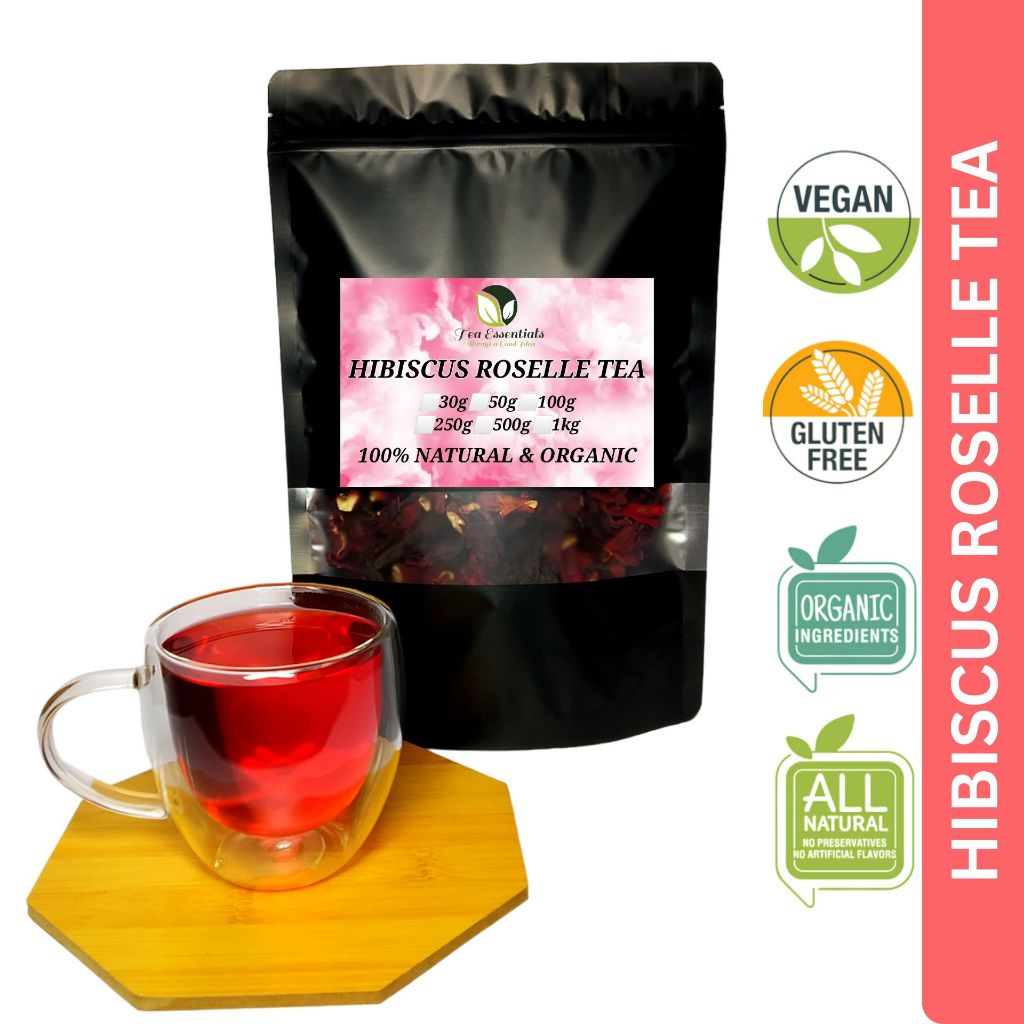 Dried Hibiscus Tea Dried Flower Perfect For ( Low Blood Pressure ) 50g To 250g | Shopee Philippines