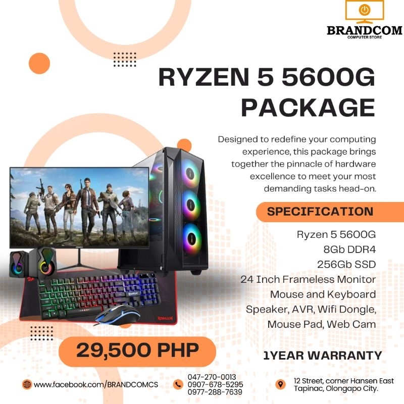 Ryzen 5 Computer Desktop | Shopee Philippines