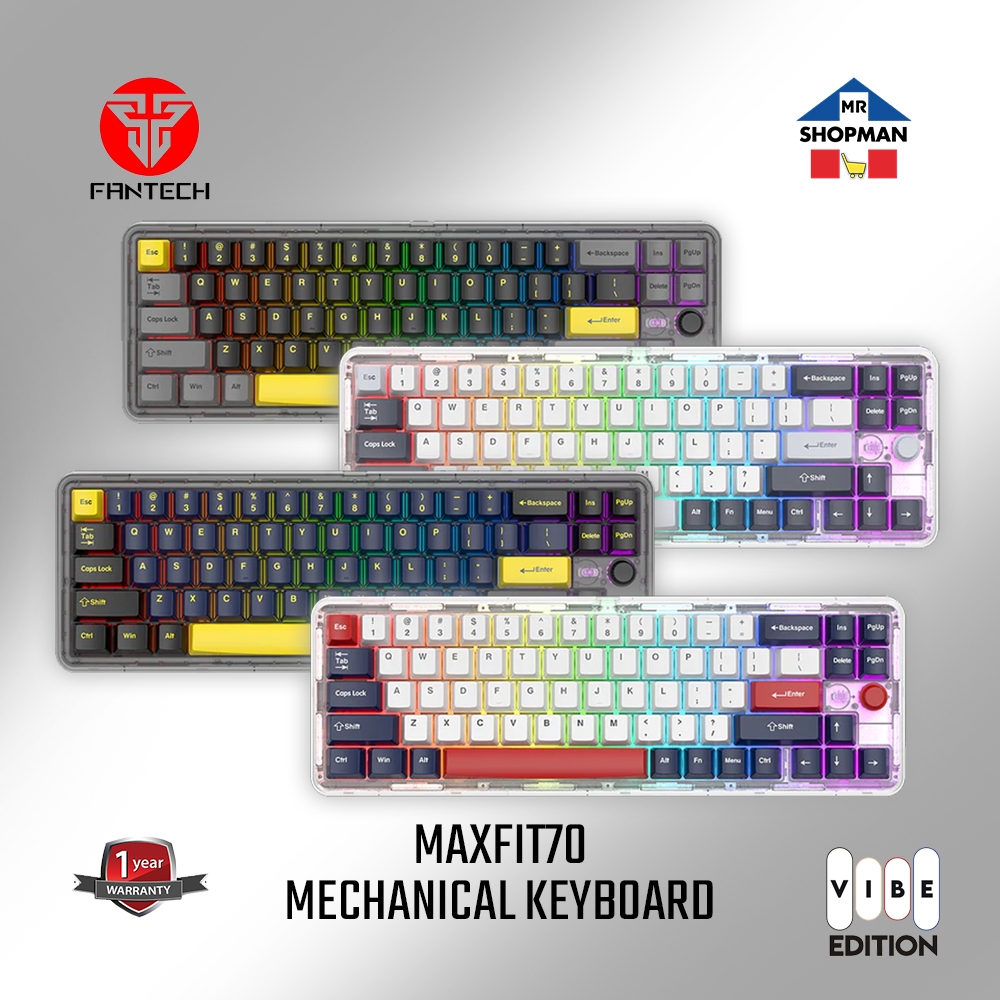 Fantech Maxfit70 Modular Mechanical Keyboard | Shopee Philippines