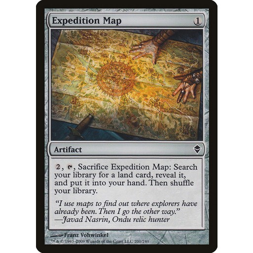 Expedition Map - Zendikar (ZEN) (MTG CARD GAME) | Shopee Philippines
