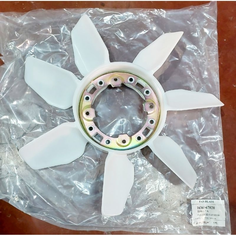 16361-67020 FAN BLADE TOYOTA INNOVA 2.5, FORTUNER D4D, 1KZ-TE,1KD-FTV ...