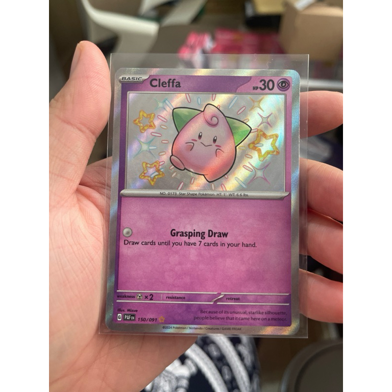 Paldean Fates Cleffa Baby Shiny | Shopee Philippines Paldean Fates Cleffa Baby Shiny | Shopee Philippines