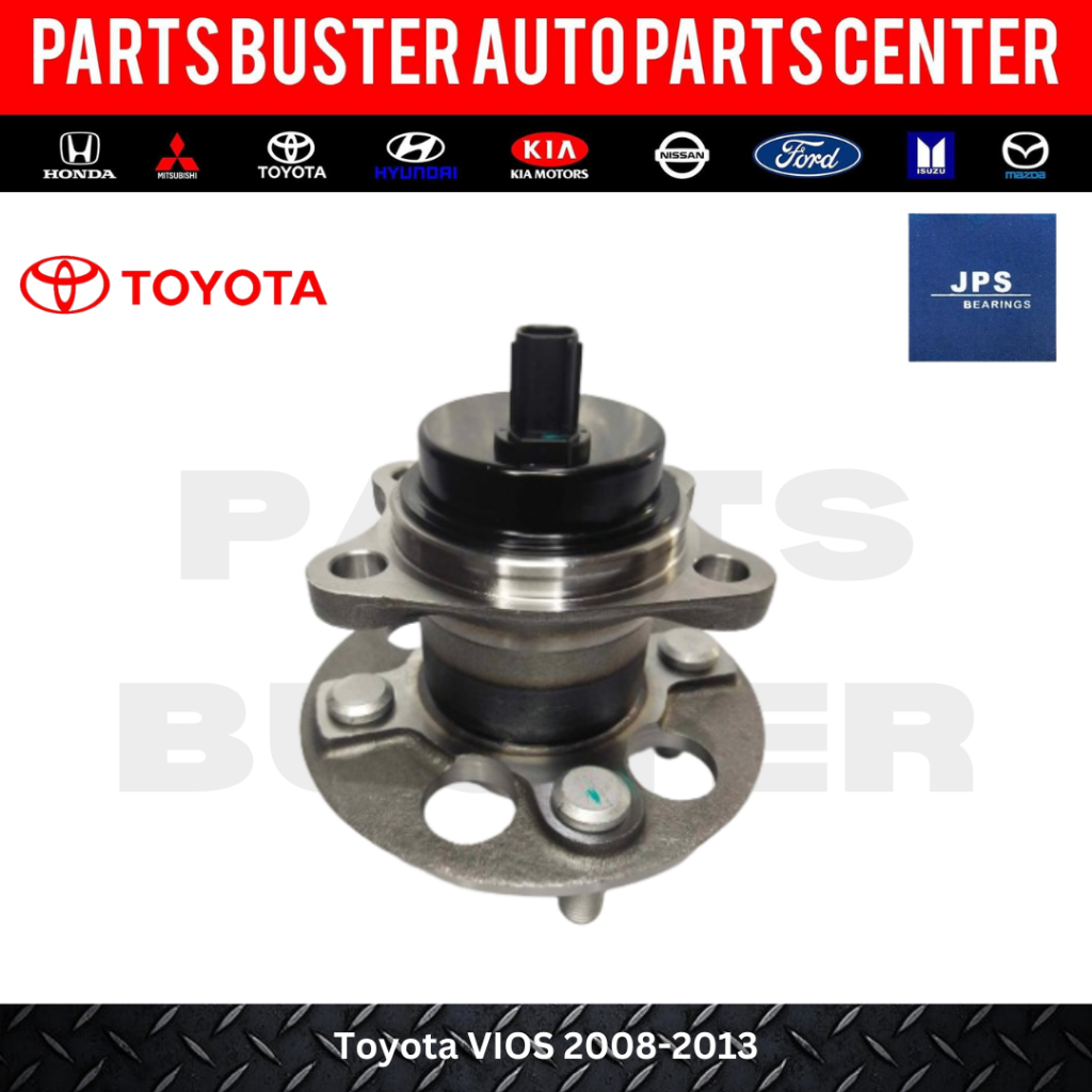Rear Wheel Bearing with ABS for Toyota VIOS 2008-2013 1.3 / 1.5 Batman ...