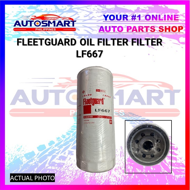 FLEETGUARD OIL FILTER FILTER LF667 | Shopee Philippines