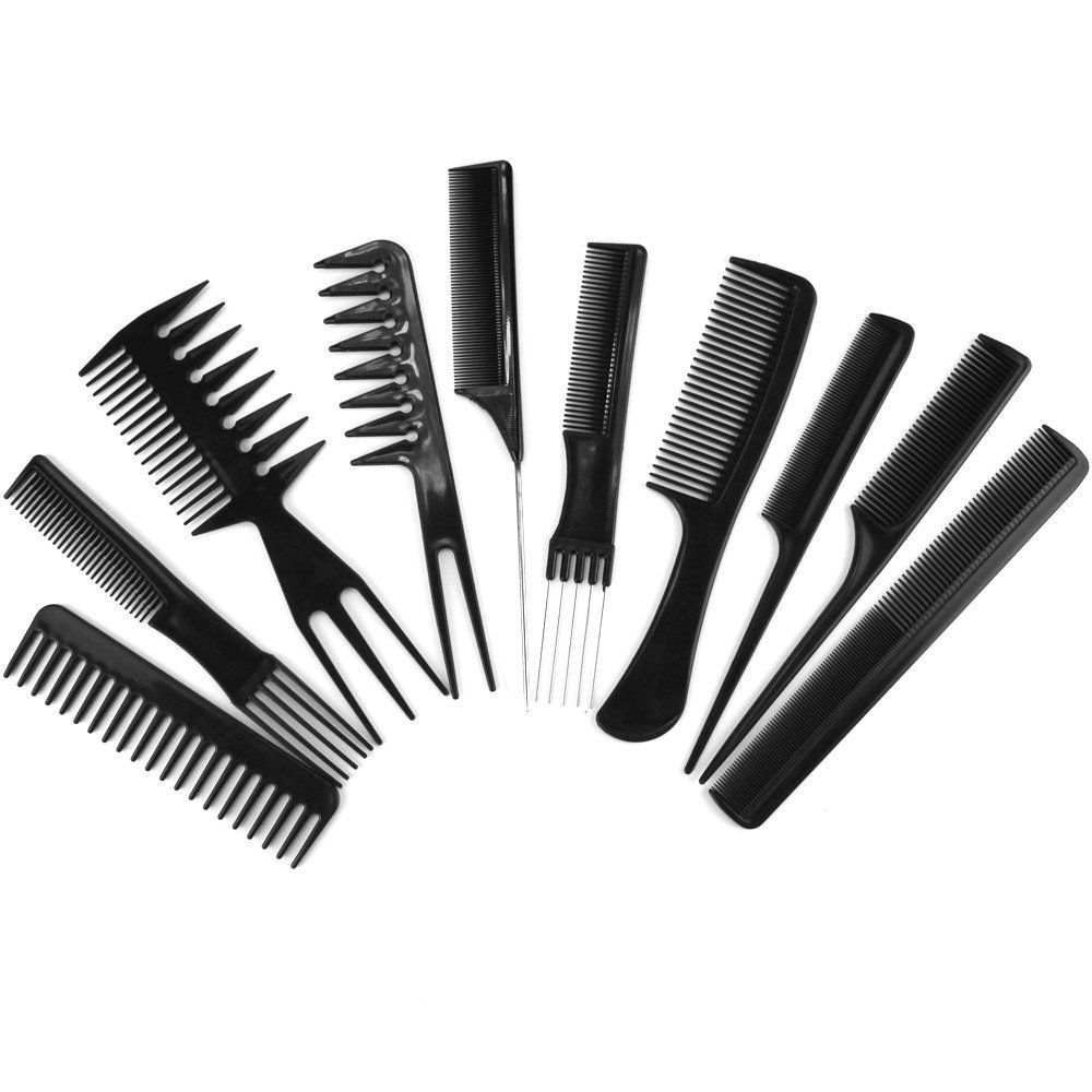 10 in 1 salon barber haircut comb set | Shopee Philippines