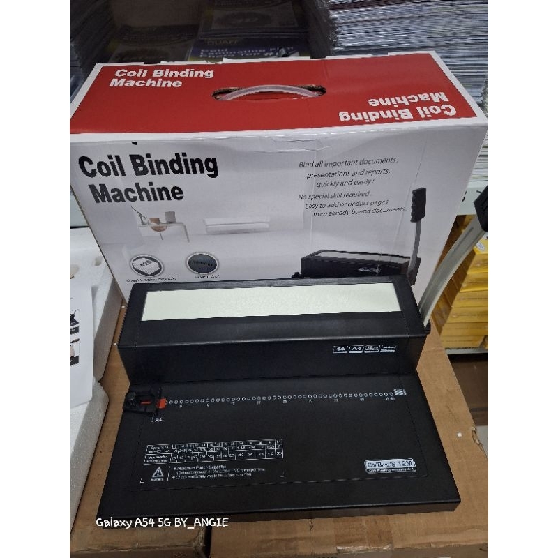 SPIRAL COIL BINDING MACHINE A4 SIZE COILBIND Q-S12M | Shopee Philippines SPIRAL COIL BINDING MACHINE A4 SIZE COILBIND Q-S12M | Shopee Philippines