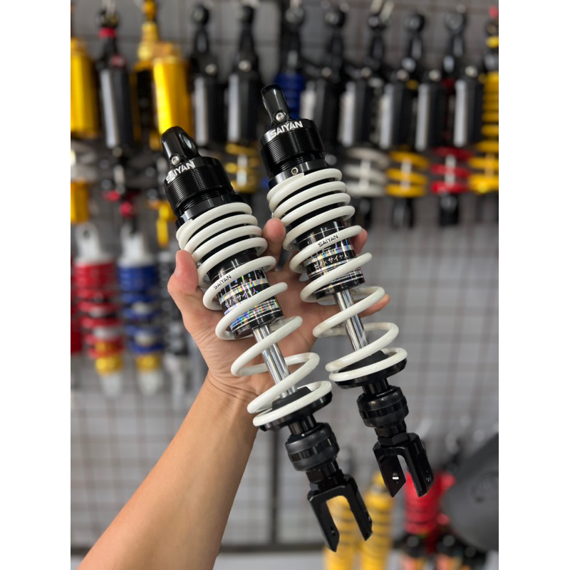 ItimThaiParts - SAIYAN SHOCK ADJUSTABLE FOR NMAX AEROX 305MM 335MM ...