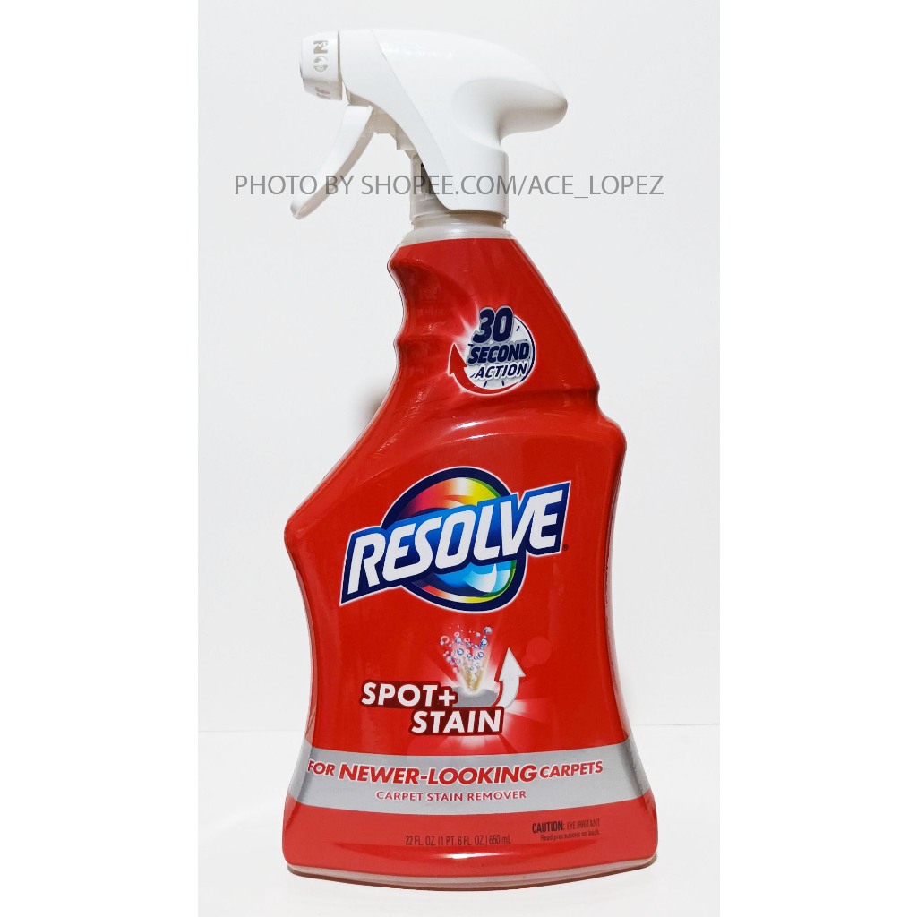 Resolve Spot + Stain Carpet Stain Remover Spray 16oz 473ml SOLD PER ...