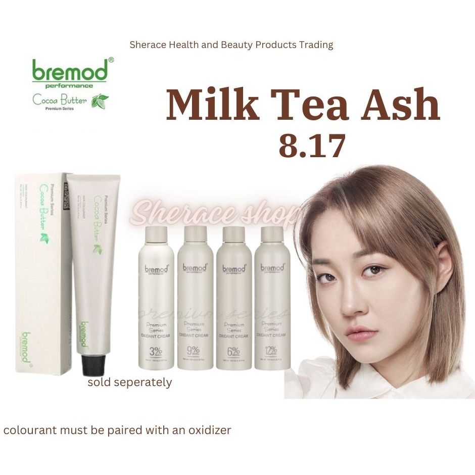 Milk Tea Ash Bremod Premium 8.17 (oxidizer | colourant) | Shopee ...