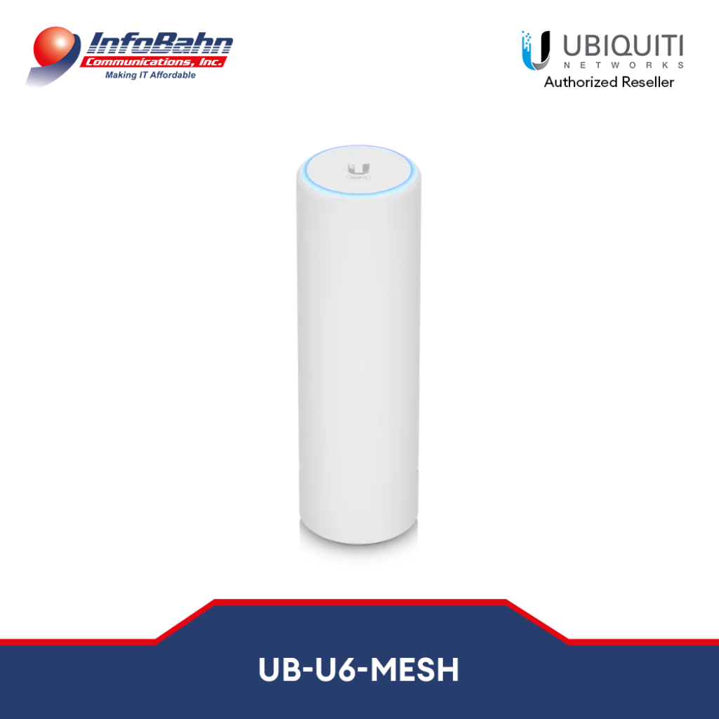 Ubiquiti U6-Mesh UniFi 6 Mesh 802.11ax 802.3af 4x4 MIMO WiFi 6 Access ...