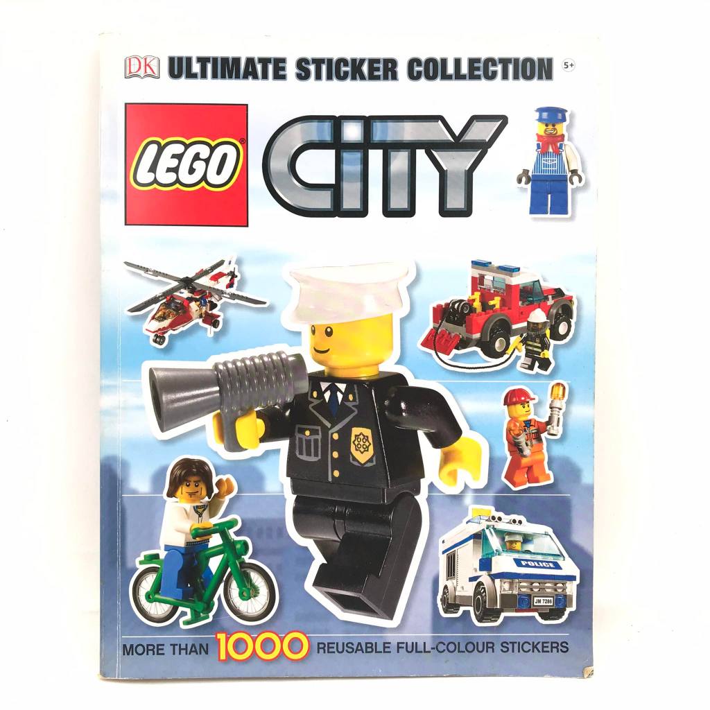Lego City "Ultimate Sticker Collection More Than 1000 Reusable Full ...