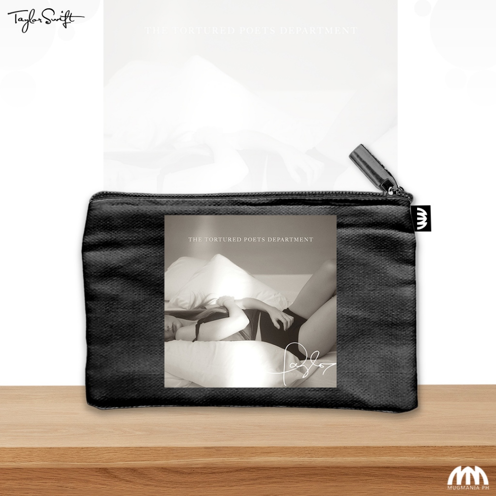 TAYLOR SWIFT - Mugmania - Taylor Swift Merch - Black Canvas Wallet Only ...