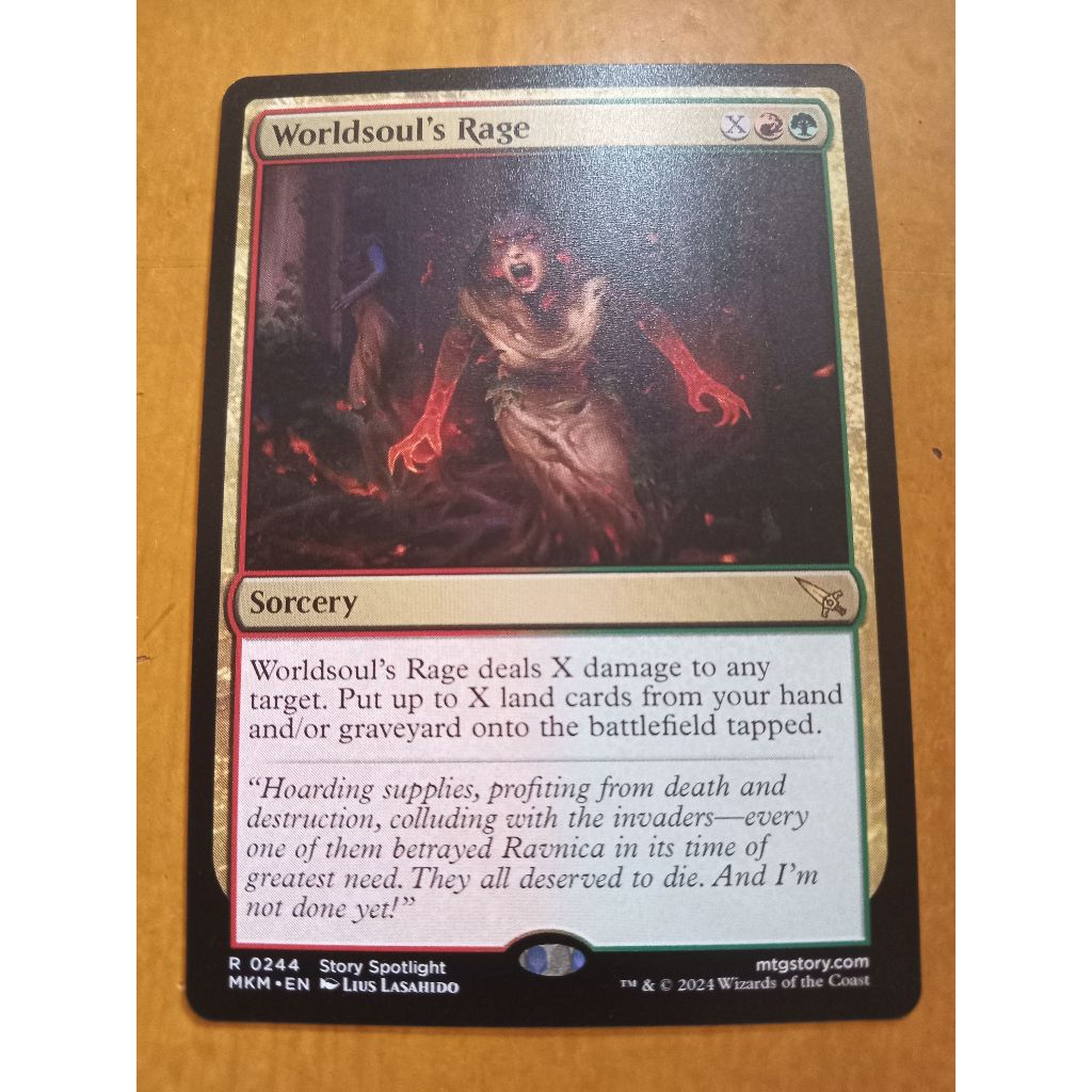 MTG Worldsoul's Rage Rare Murders at Karlov Manor MKM Magic the ...