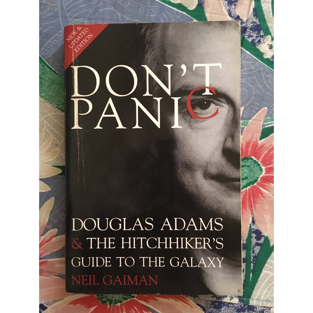 Don't Panic by Douglas Adams and Neil Gaiman Preloved Classic Book ...