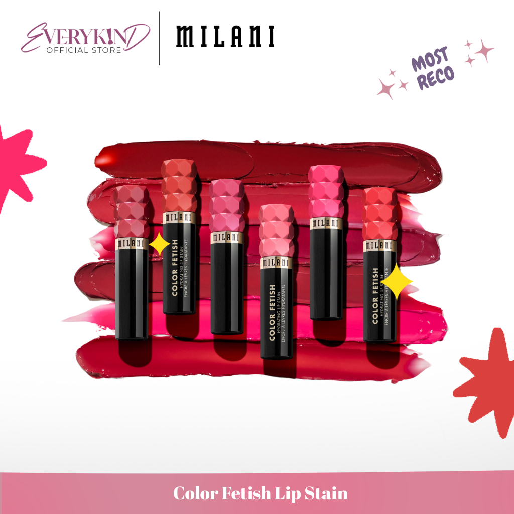 Milani Color Fetish Hydrating Lip Stain Shopee Philippines