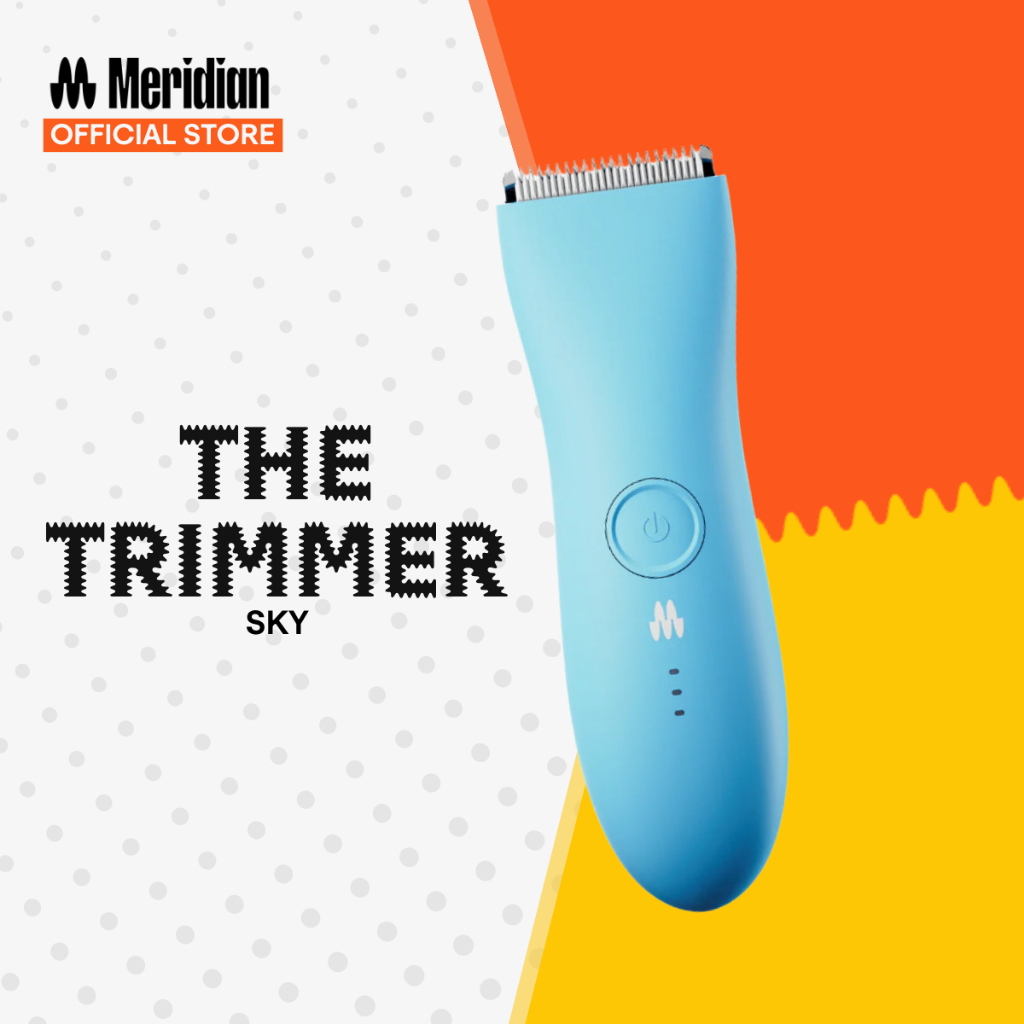 Meridian The Trimmer Premium Waterproof Electric Razor Body & Hair ...