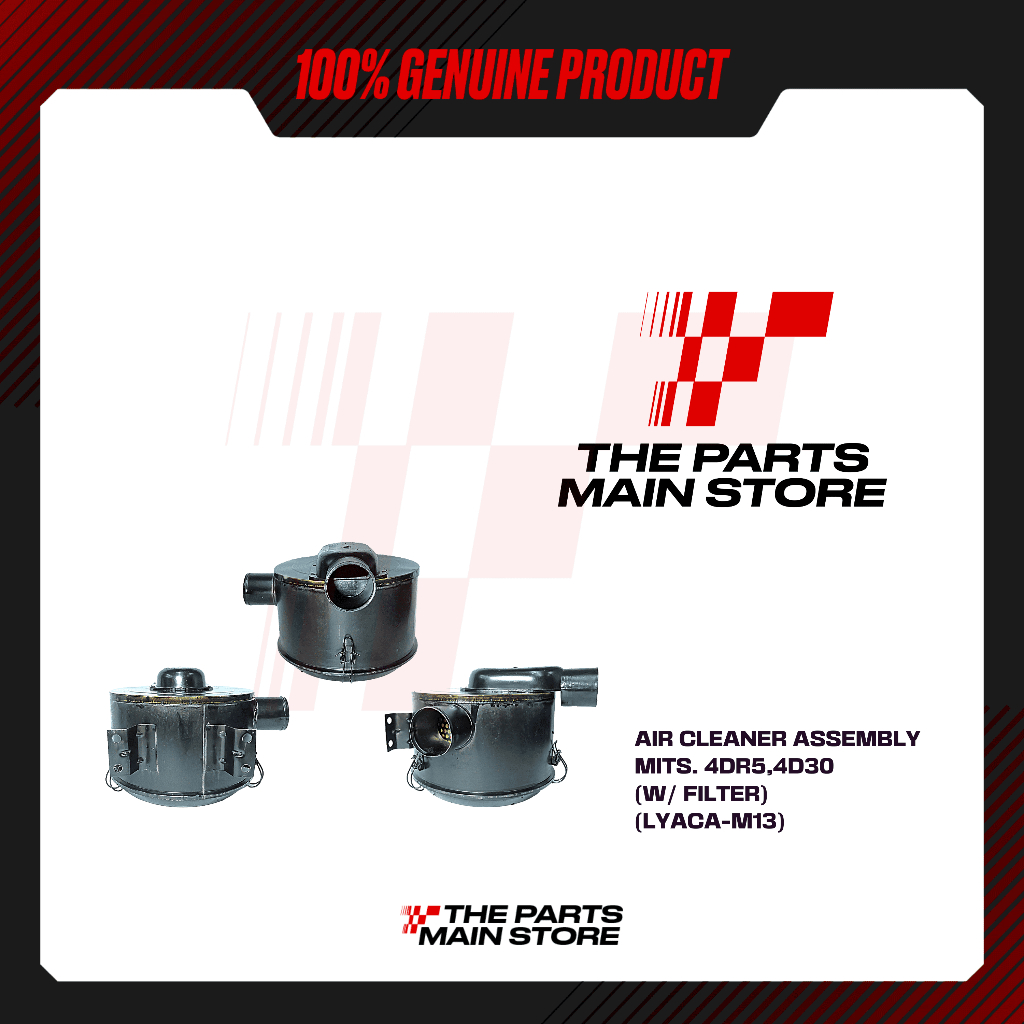 AIR CLEANER ASSEMBLY MITSUBISHI 4DR5,4D30 (W/ FILTER) (LYACA-M13) (1pc ...