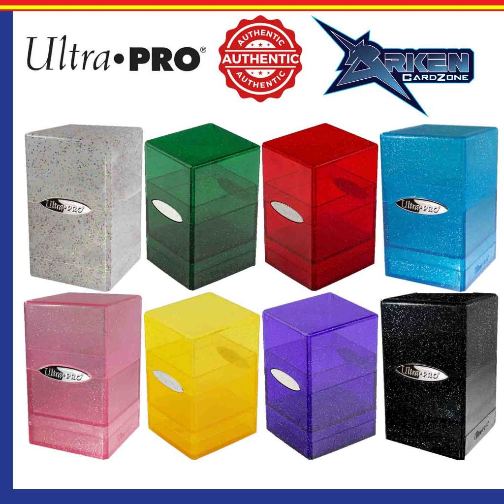 ULTRA PRO - Glitter Satin Tower Deck Box | Shopee Philippines