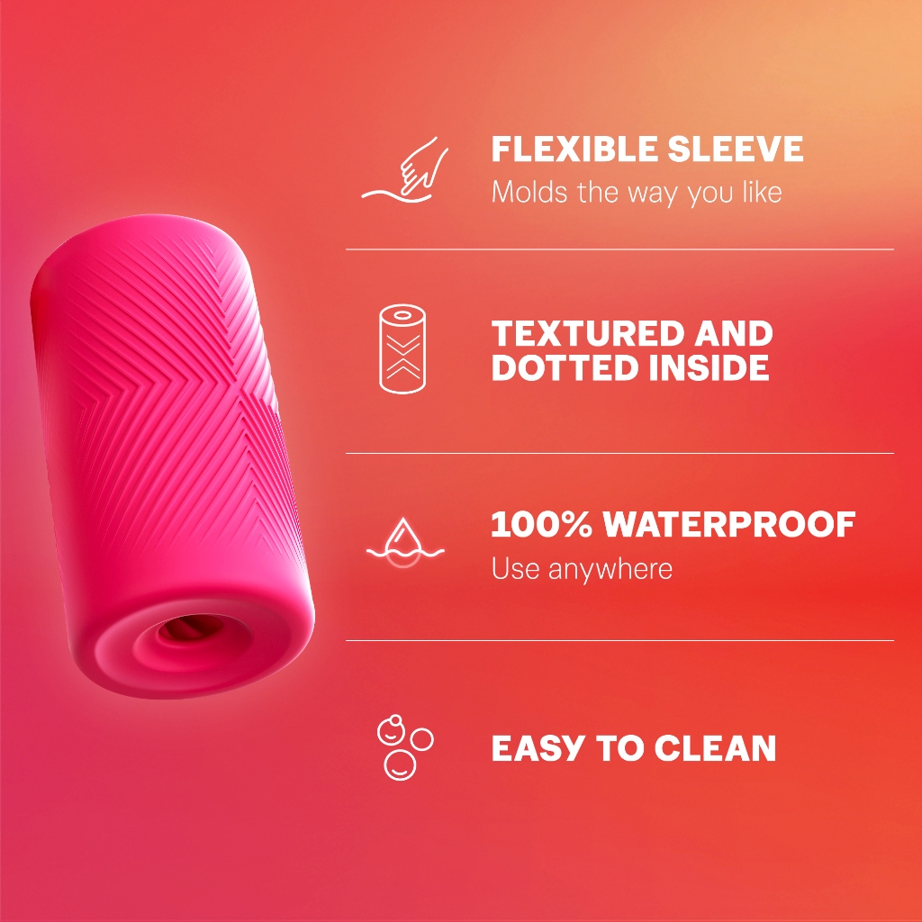 Durex Play Vibe & Tease Masturbation Sleeve + Durex Vibe & Tease 2-in-1 Vibrator & Teaser Tip ...