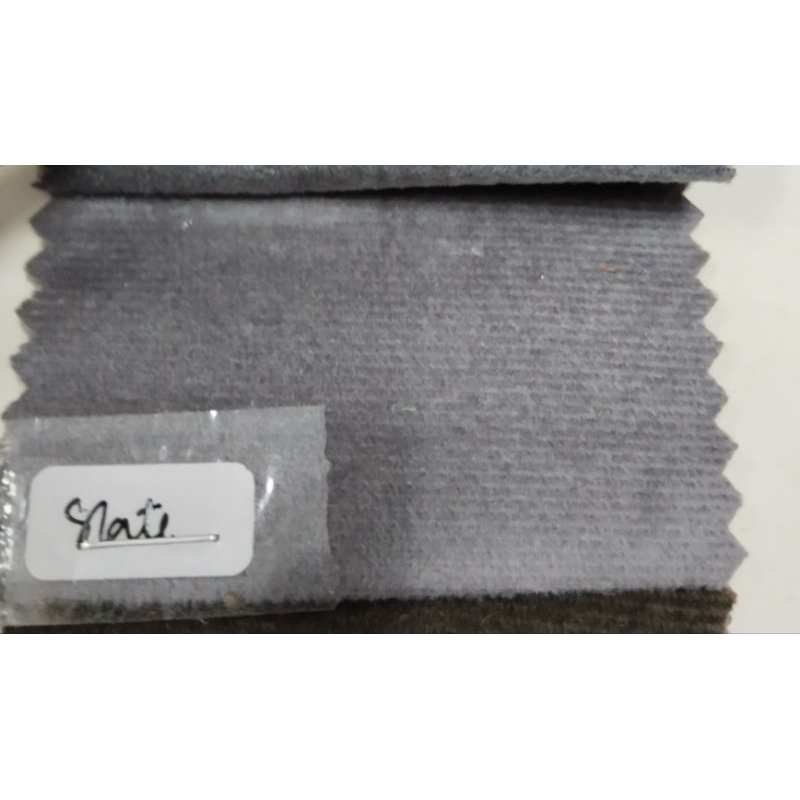 SUEDE FEATHER FABRIC For Sofa 60" width (sold per/yard) | Shopee ...