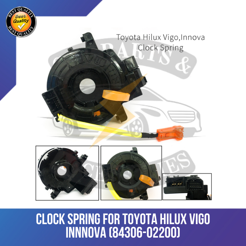 CPA STEERING WHEEL SPIRAL CLOCK SPRING FOR TOYOTA HILUX VIGO INNNOVA ...