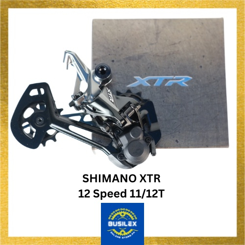 SHIMANO XTR RD-M9100-SGS 12-Speed Rear Derailleur Long Cage XTR Shifter ...
