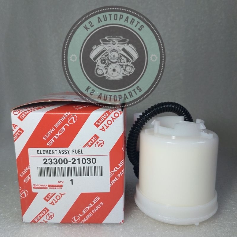 TOYOTA Fuel Filter for Vios 2008-2018 (23300-21030) Genuine Parts ...