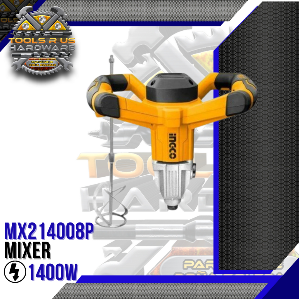 (MX214008P) INGCO ELECTRIC MIXER 1400W | POWER TOOLS | INDUSTRIAL ...