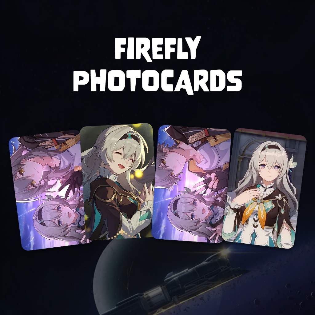 Honkai Star Rail Photocards - FIREFLY Textured Photocards Front and ...
