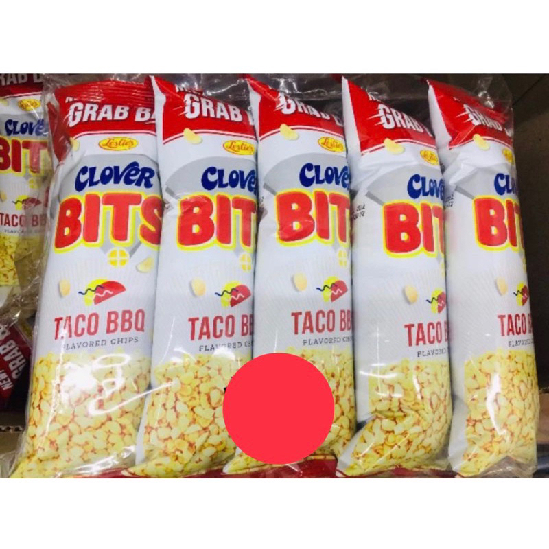 CLOVER BITS TACO BBQ ONLY FLAVORED CHIPS NEW GRAB BAG 10 PCS | Shopee ...