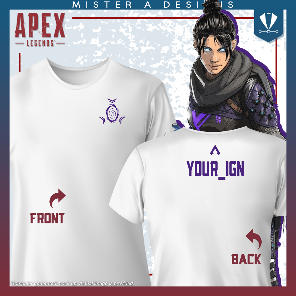 Wraith | Apex Legends with Ultimates (Gaming Shirt) | Minimalist ...