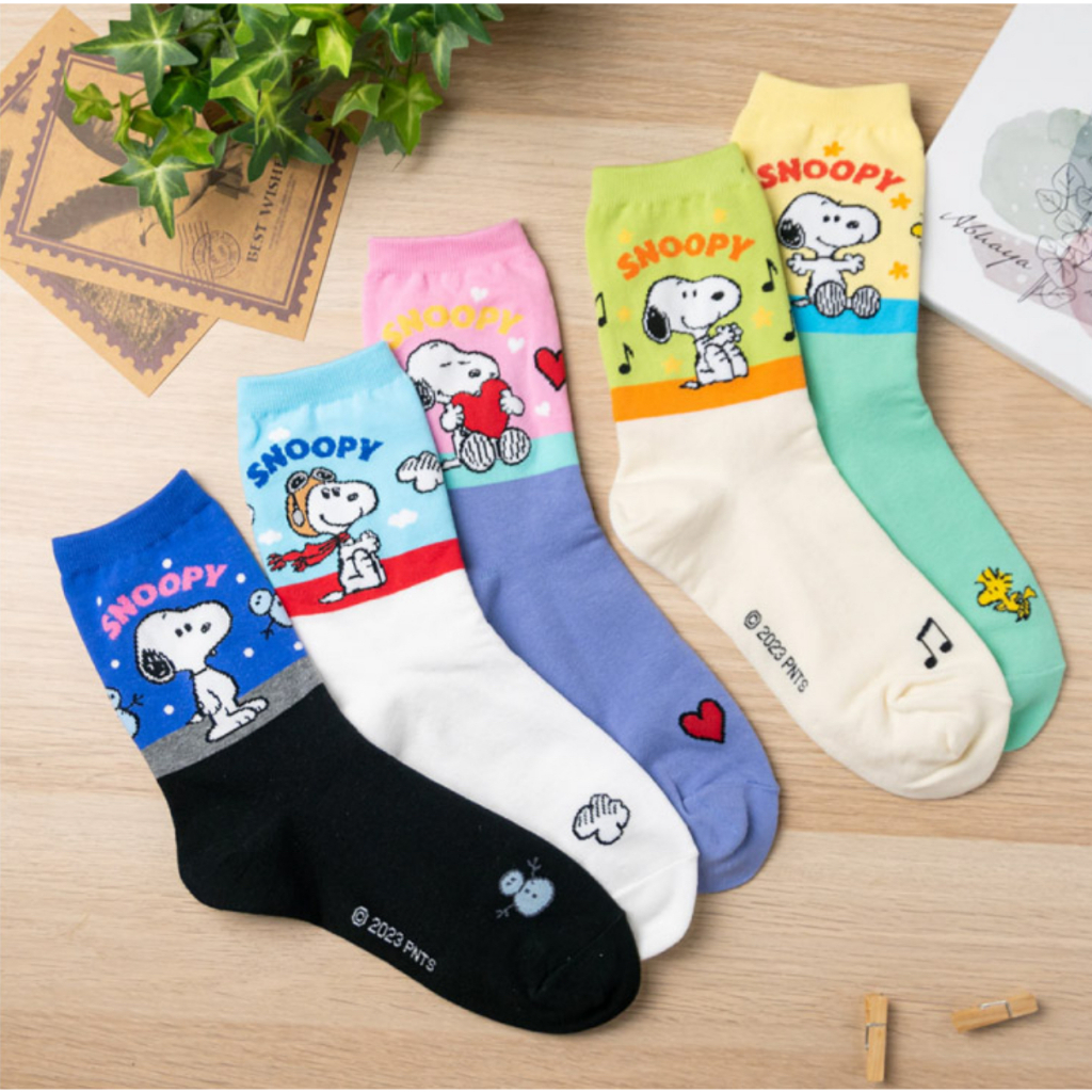 Korean Socks - Snoopy New Box Socks - Iconic Socks | Shopee Philippines